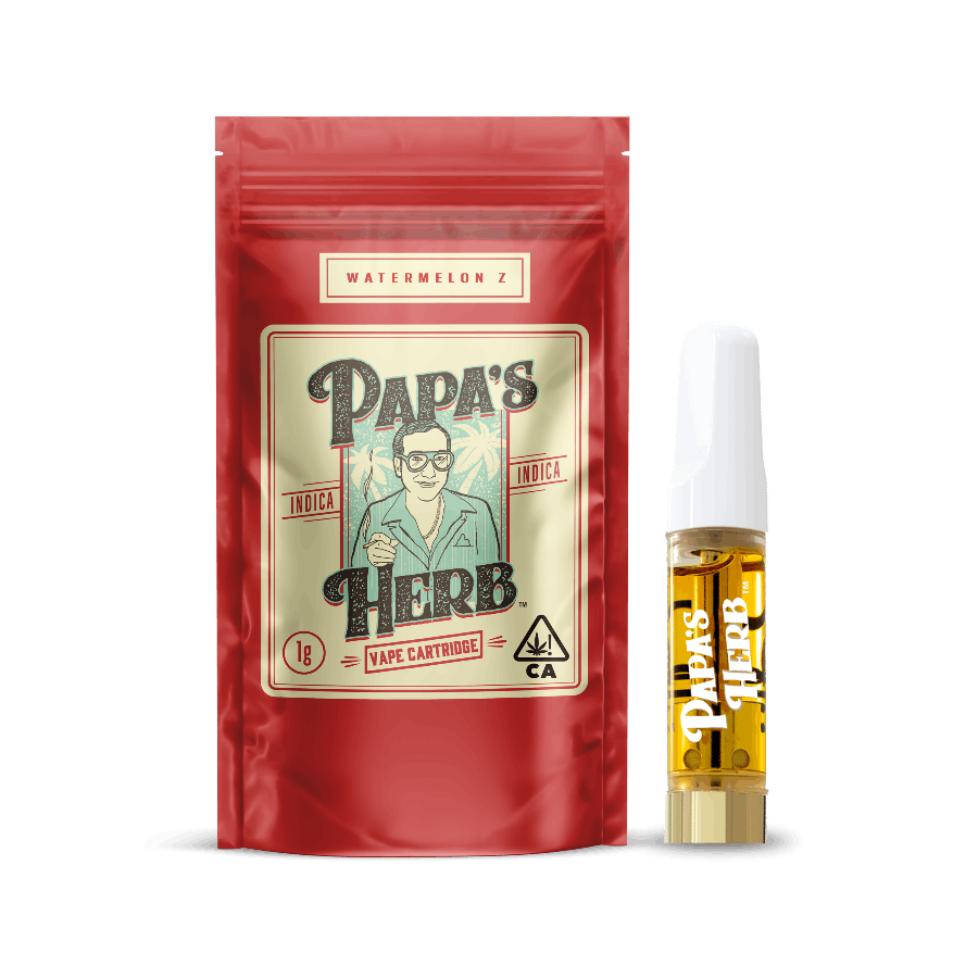 Papa’s Herb – Watermelon Z 510 Vape Cart 1G – Up In Sky Cannabis ...