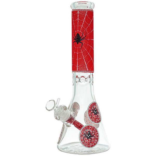 SPIDER DESIGN 14″ GLASS BONG – Up In Sky Cannabis & Tobacconist
