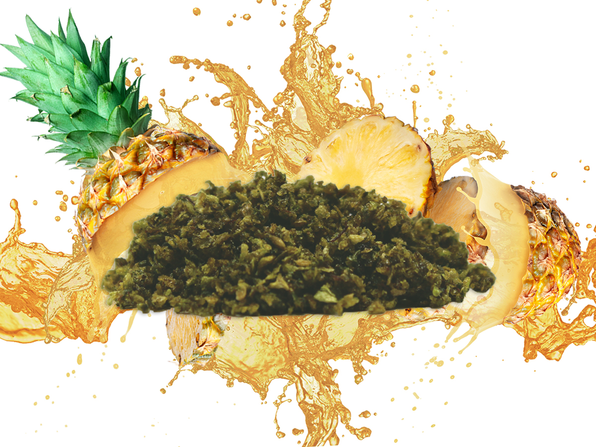 Dab Bods- Pineapple Chunk Resin Infused Milled Flower 2G – Up In Sky ... Dab Bods- Pineapple Chunk Resin Infused Milled Flower 2G – Up In Sky ...