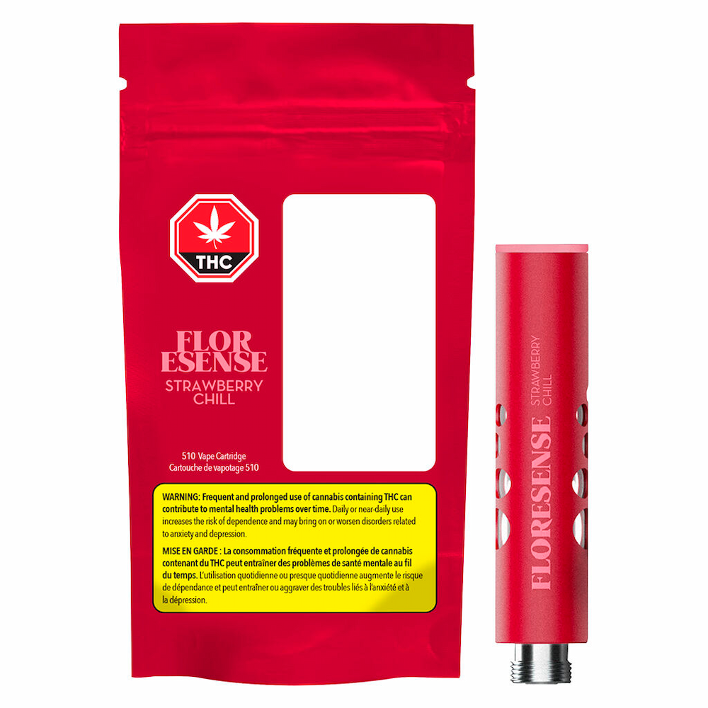 Floresense – Strawberry Chill 510 Vape Cart 1G – Up In Sky Cannabis ...