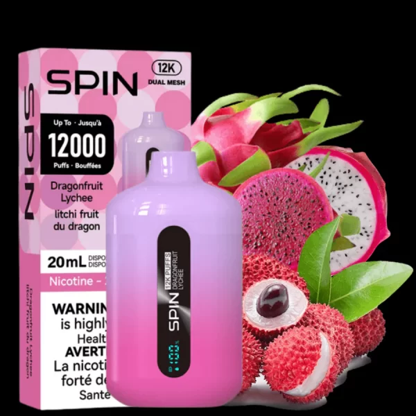 SPIN 12K – DRAGONFRUIT LYCHEE – Up In Sky Cannabis & Tobacconist