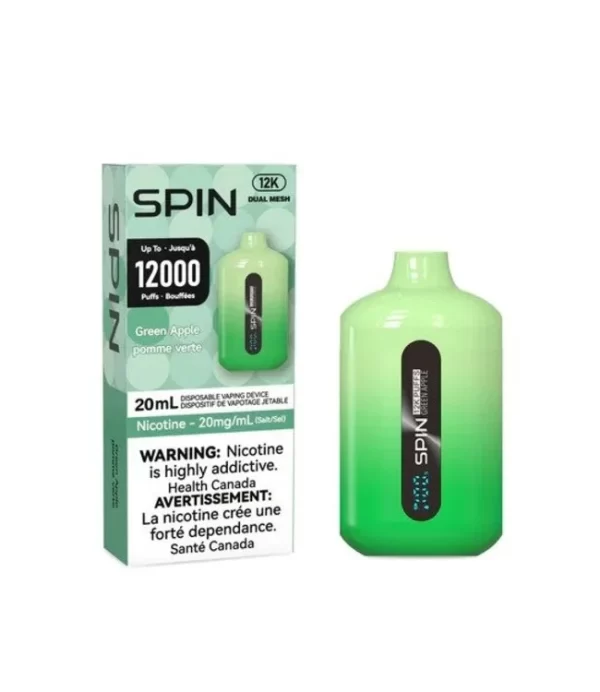 SPIN 12K – GREEN APPLE – Up In Sky Cannabis & Tobacconist