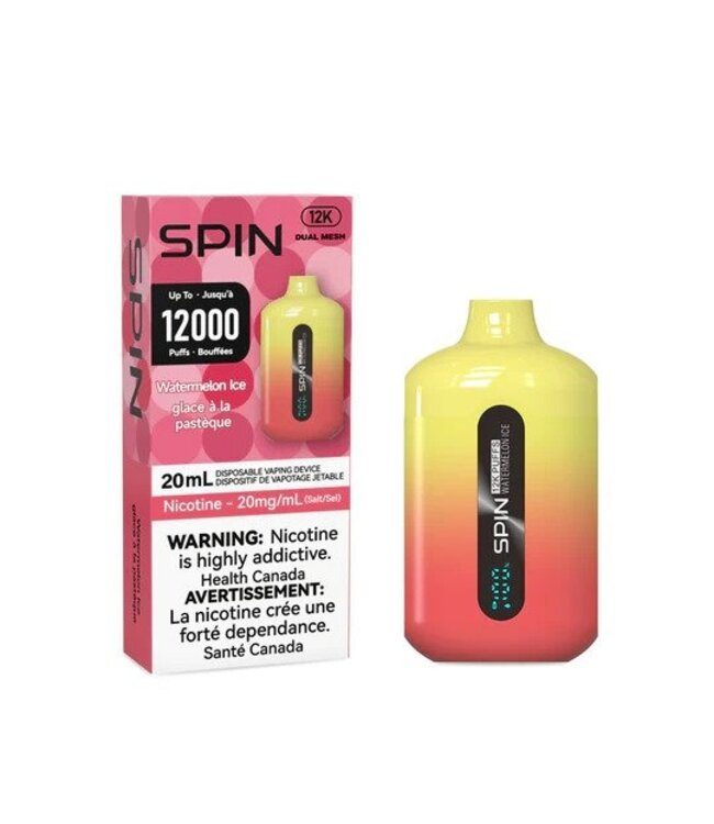 SPIN 12K – WATERMELON ICE – Up In Sky Cannabis & Tobacconist