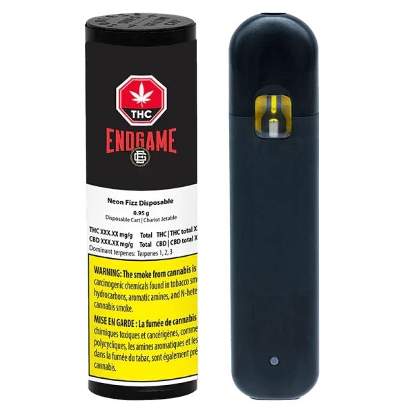 ENDGAME – NEON FIZZ 0.95G DISPOSABLE VAPE – Up In Sky Cannabis ...